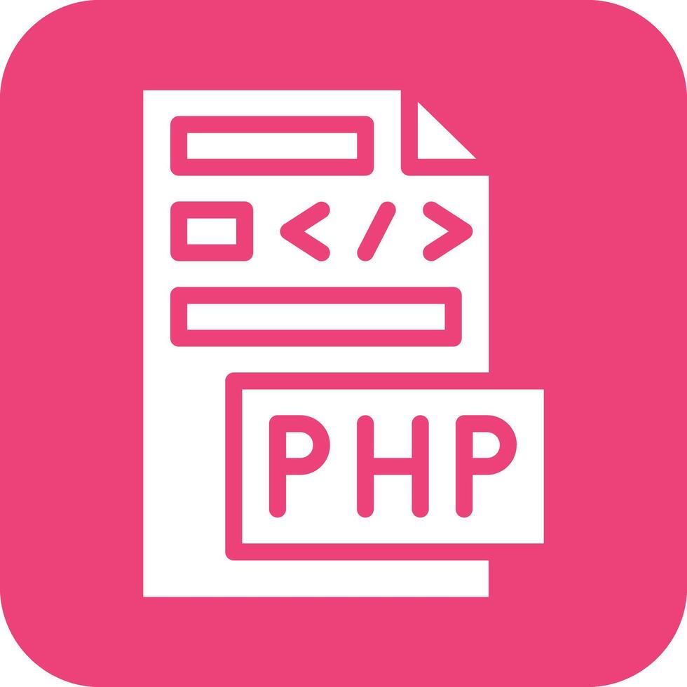 Php File Vector Icon 37723712 Vector Art At Vecteezy