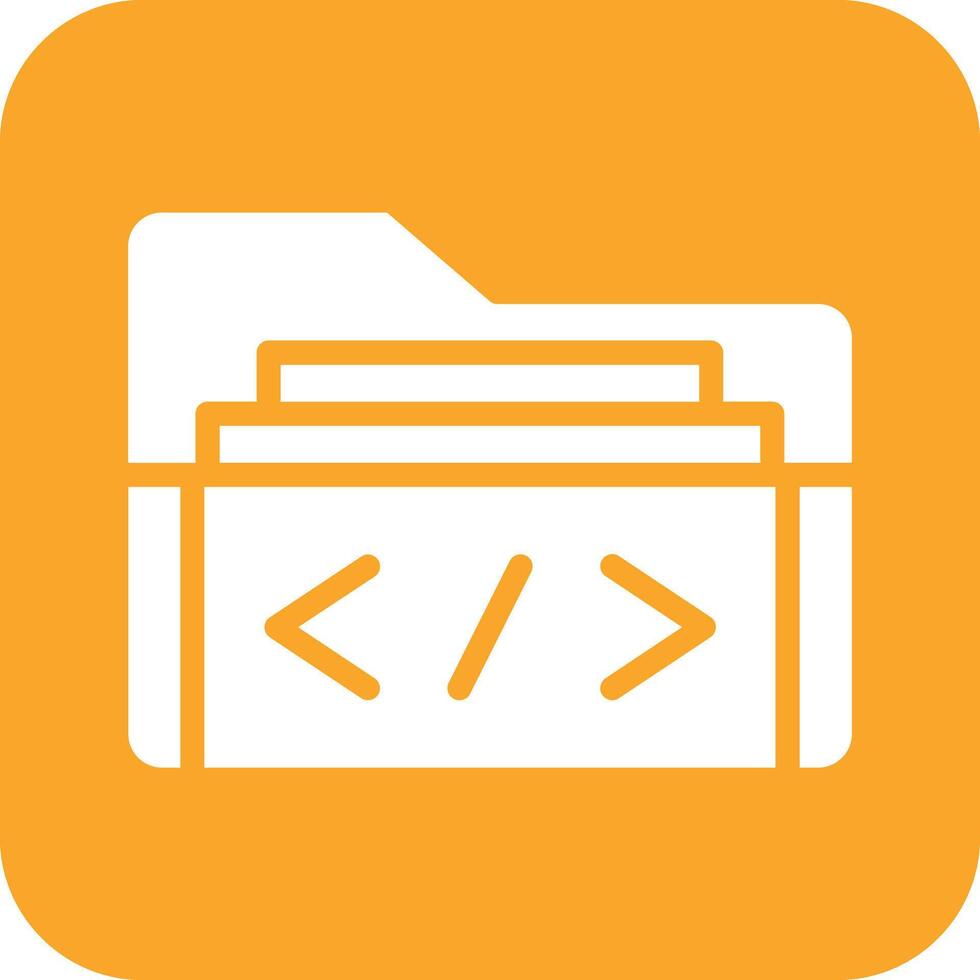 Coding Folder Vector Icon 37723742 Vector Art at Vecteezy