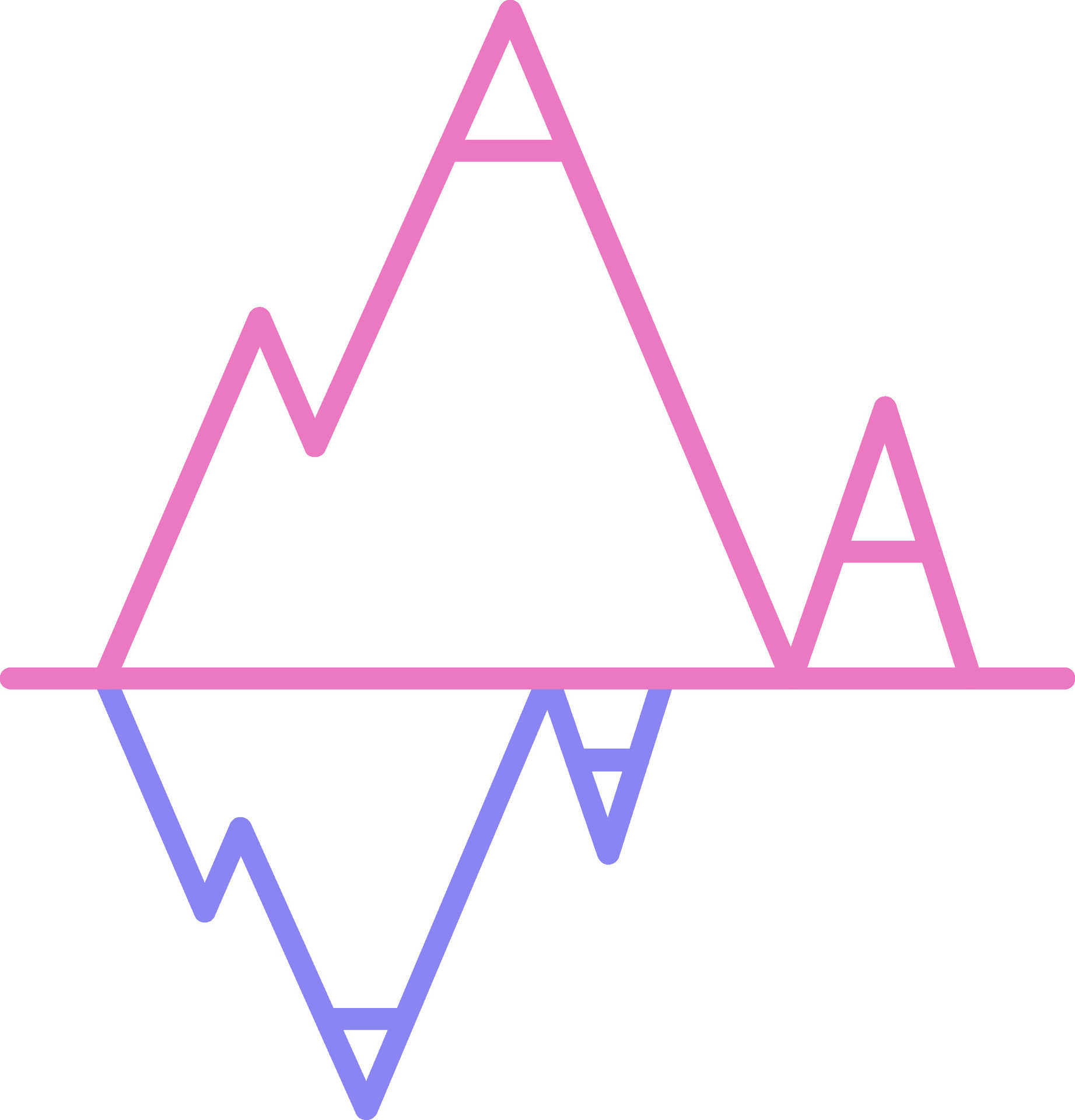 Glacier Linear Two Colour Icon 37727360 Vector Art at Vecteezy