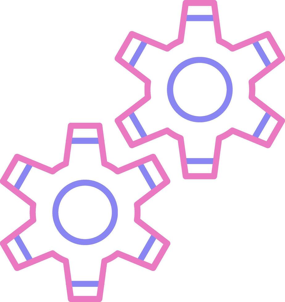 Setting Linear Two Colour Icon 37731105 Vector Art At Vecteezy