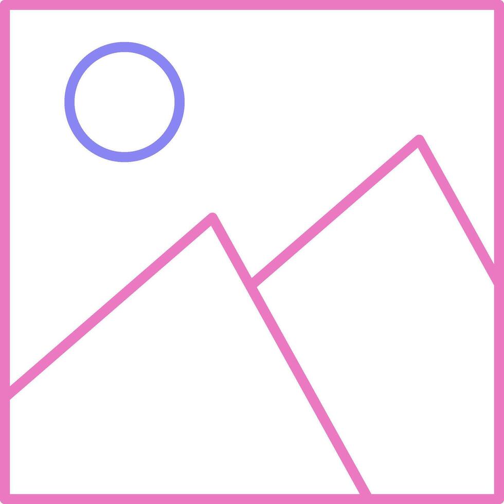 Picture Linear Two Colour Icon 37733199 Vector Art At Vecteezy