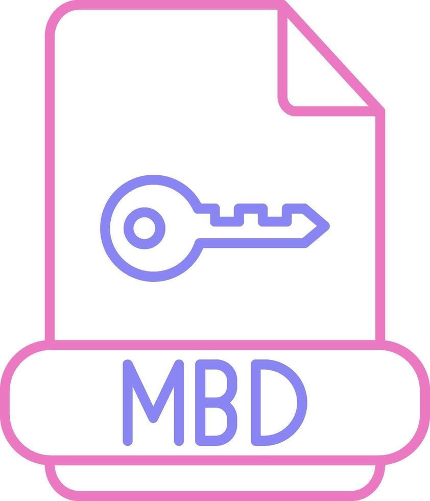 Mdb Linear Two Colour Icon 37735155 Vector Art at Vecteezy
