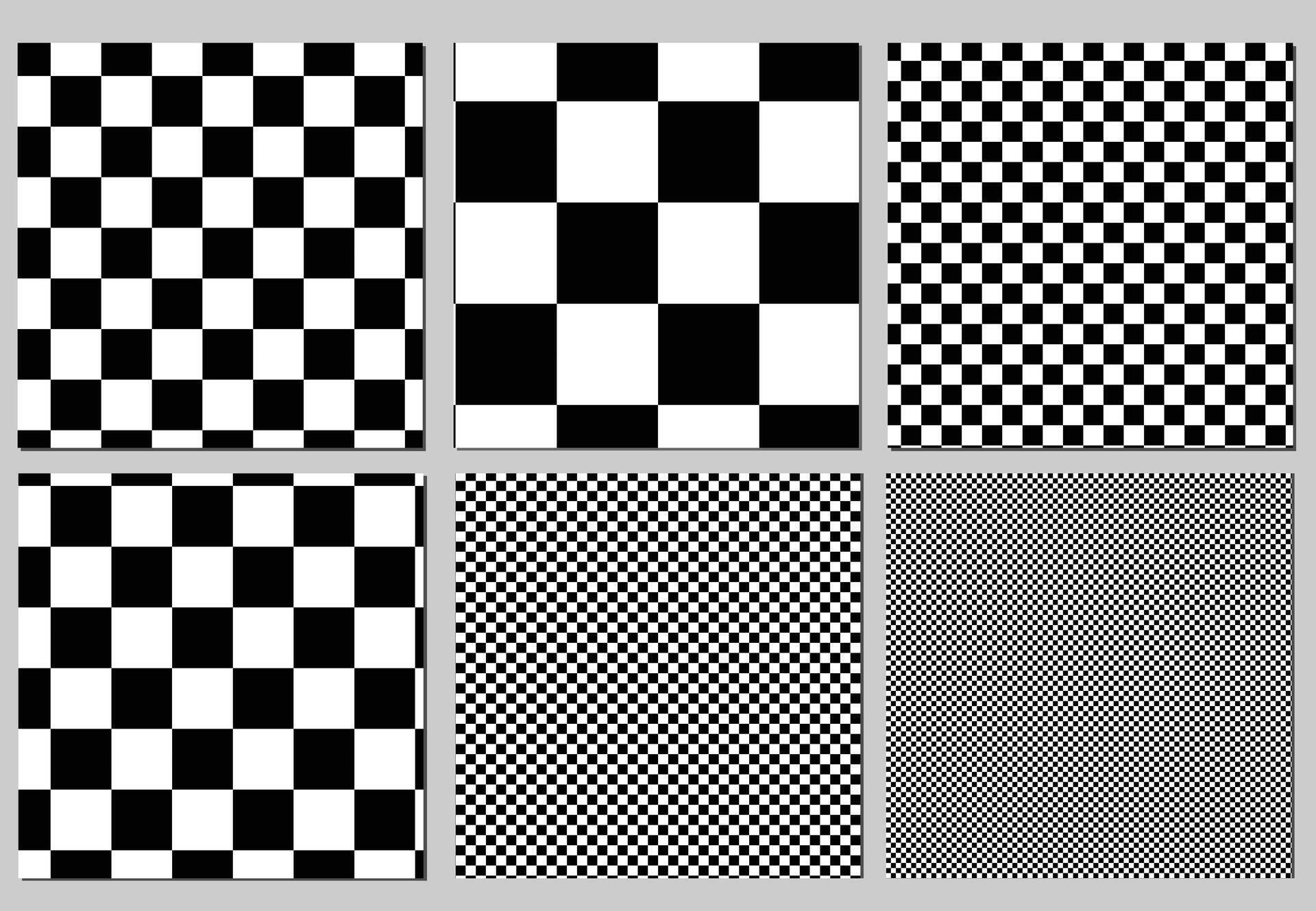 Checkerboard set vector pattern seamless background. Texture printable ...