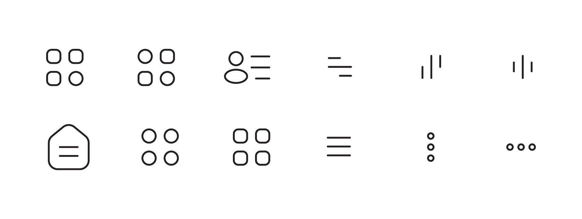 Most Common App Icon Set For Navigation And Action Bars Tabbar All Menu Types Best