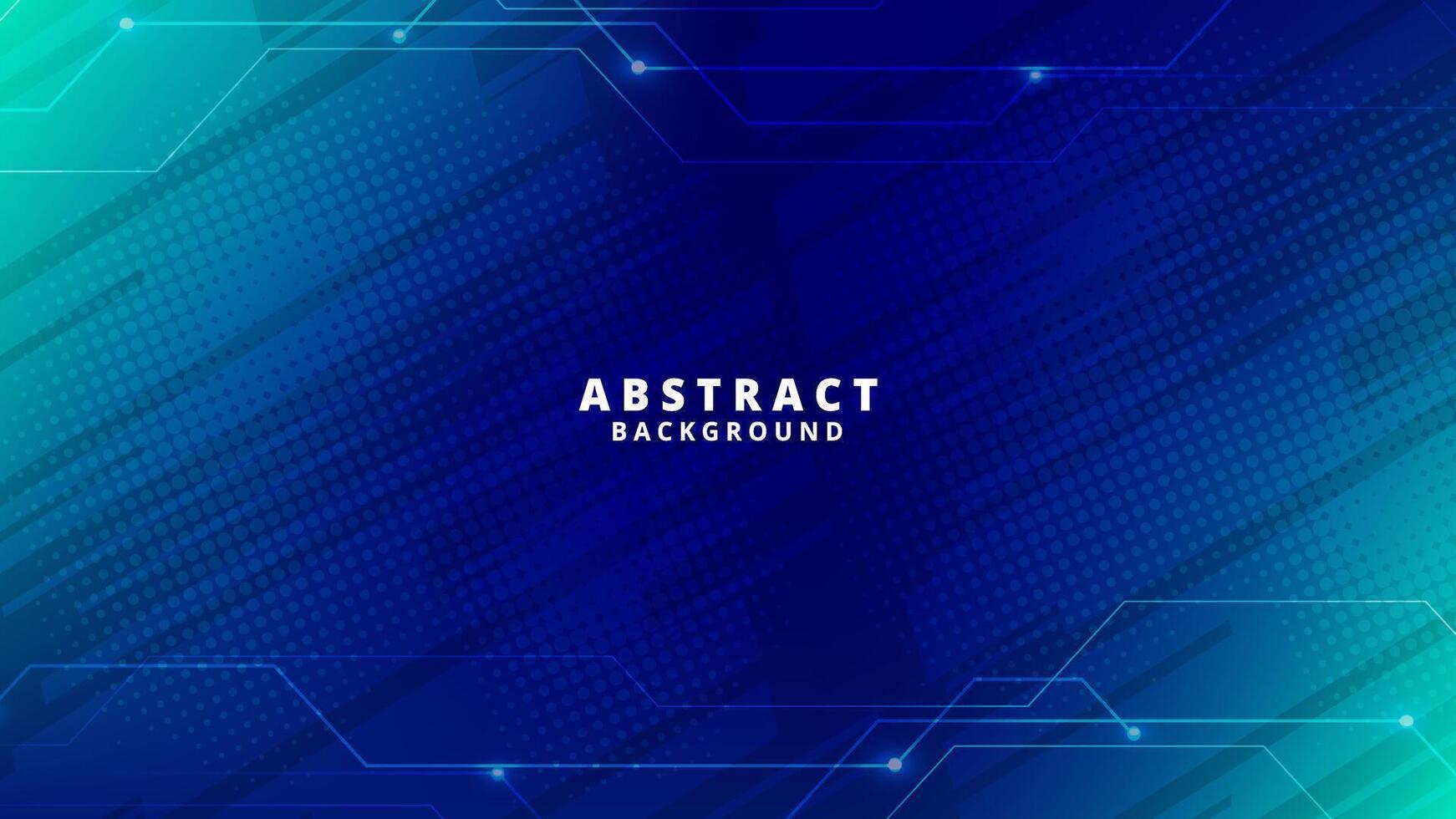 Gradient Digital technology background. Network connection dots and ...