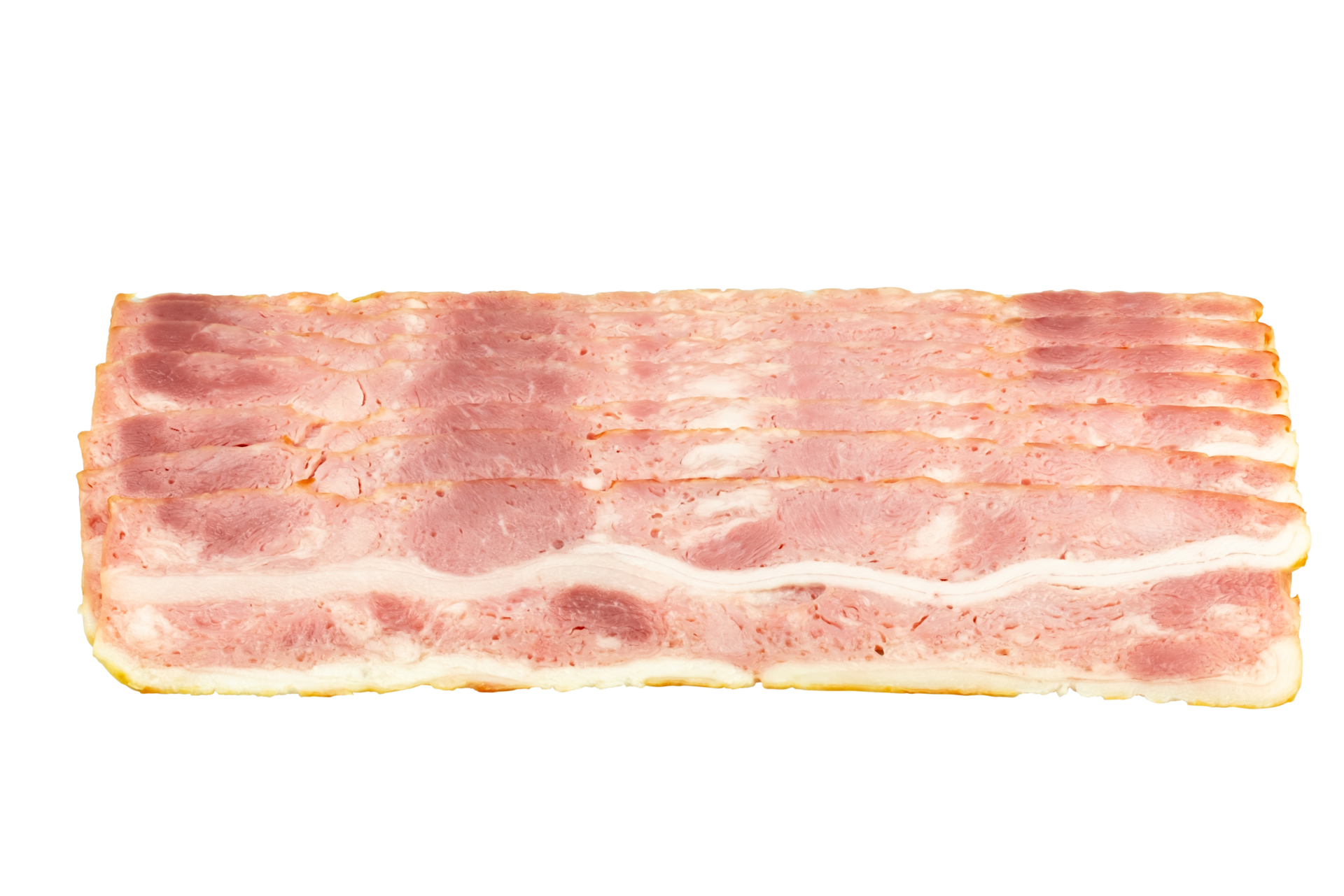 Pork bacon, group of slide bacon, Rows of raw sliced smoked bacon, Raw ... Pork bacon, group of slide bacon, Rows of raw sliced smoked bacon, Raw ...