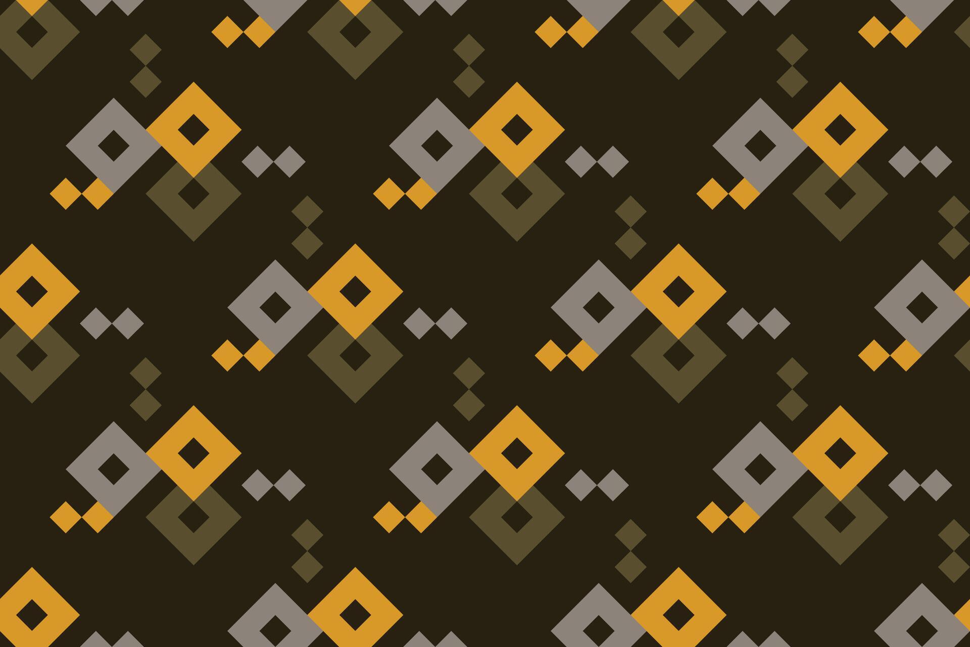 geometric seamless pattern background with vintage green, black and ...
