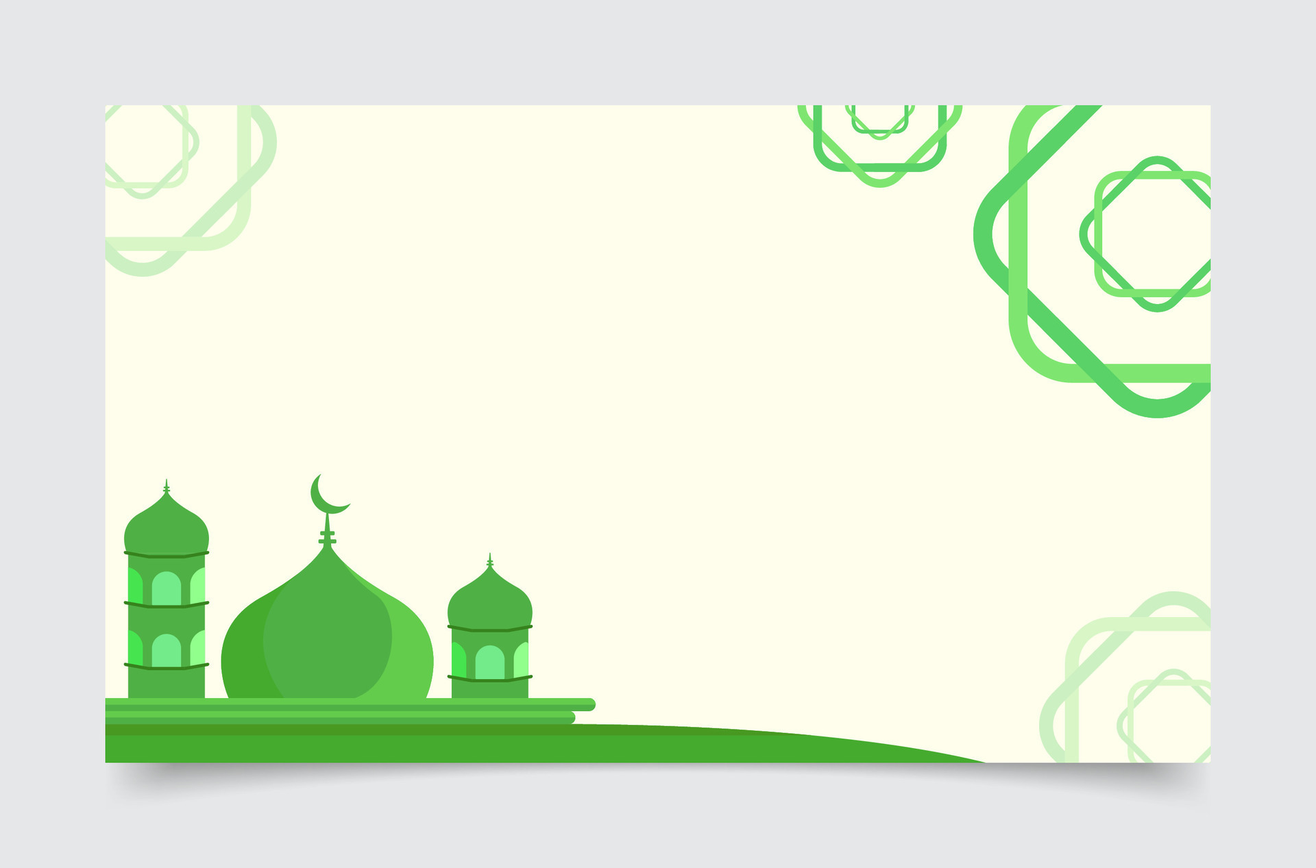 Minimalist Islamic Green Banner Background 37749398 Vector Art at Vecteezy Minimalist Islamic Green Banner Background 37749398 Vector Art at Vecteezy