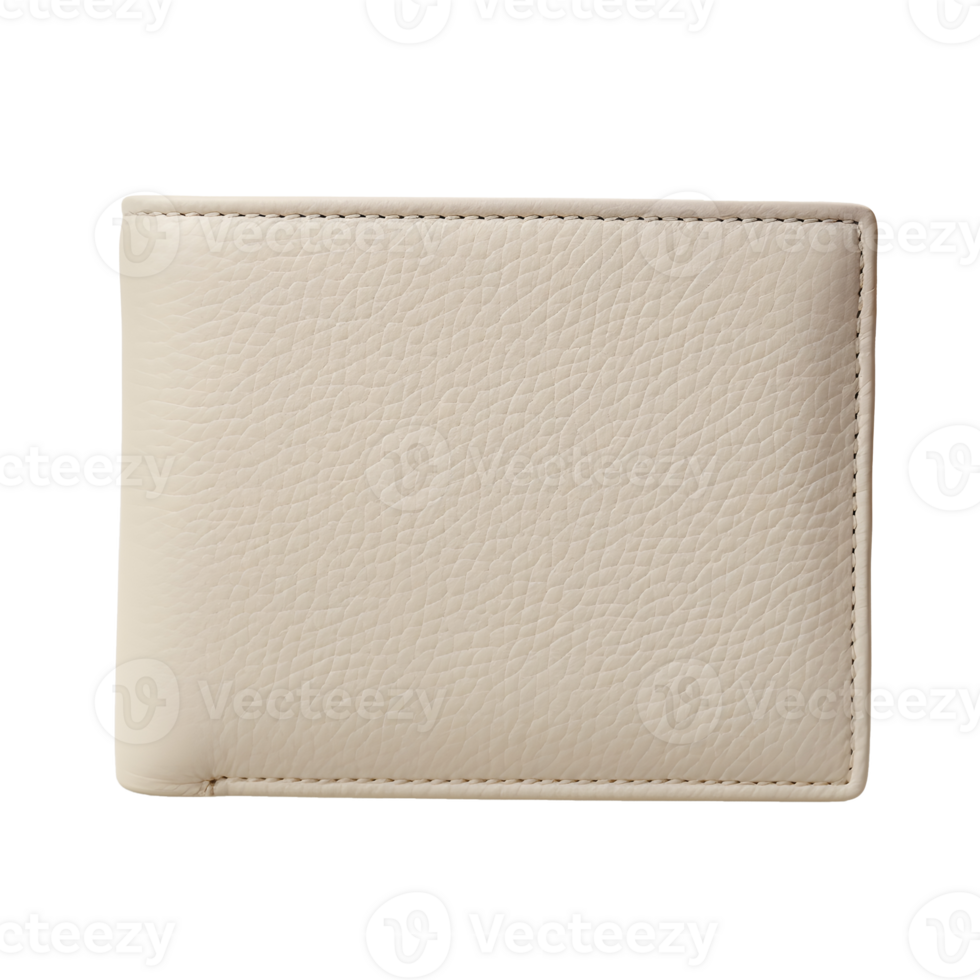 Ai Generated Close Up Photo Of White Leather Wallet Without Background 37752631 Png