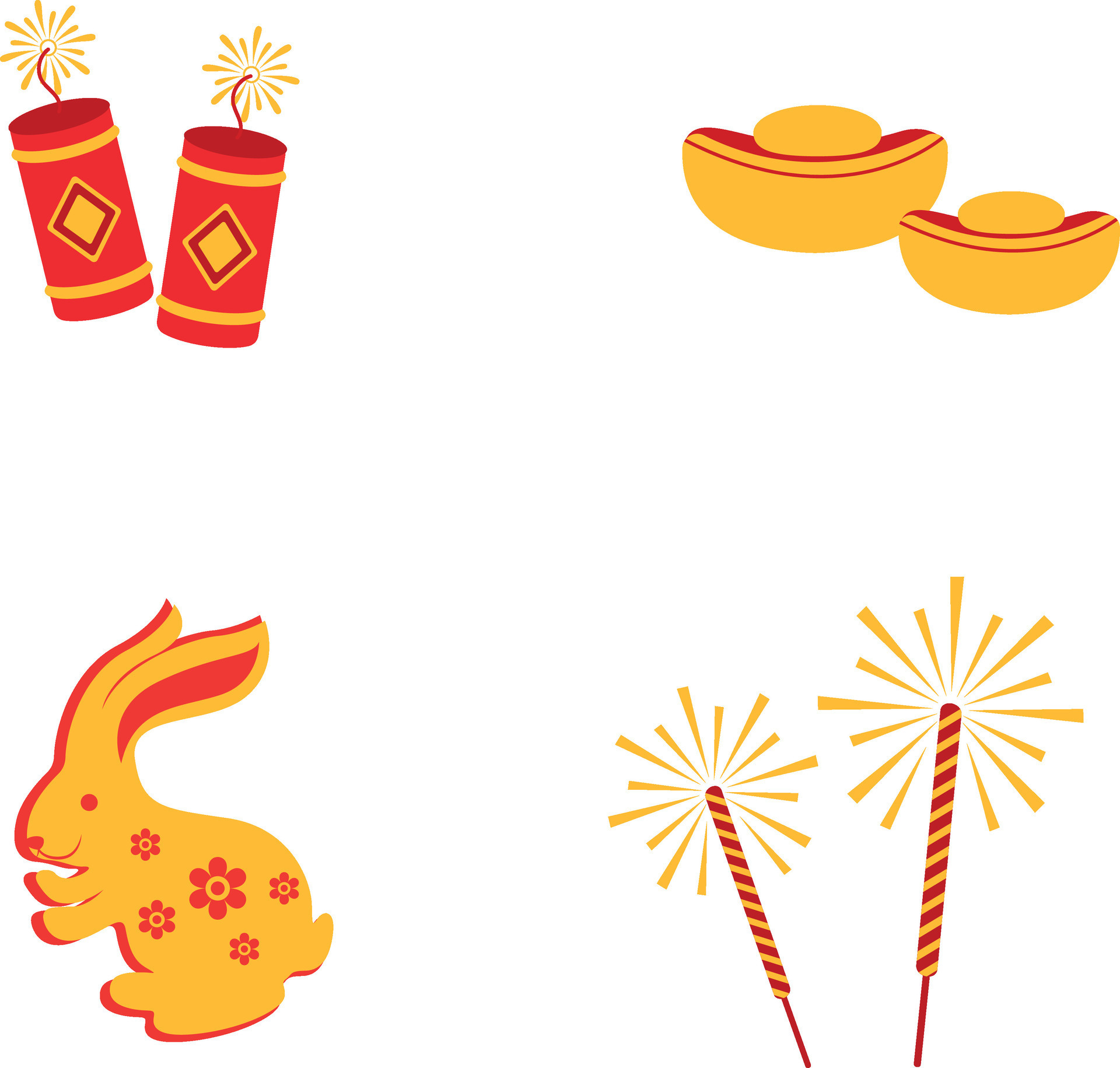 Set Of Chinese New Year Element Asian Design Style 37756028 Vector Art At Vecteezy