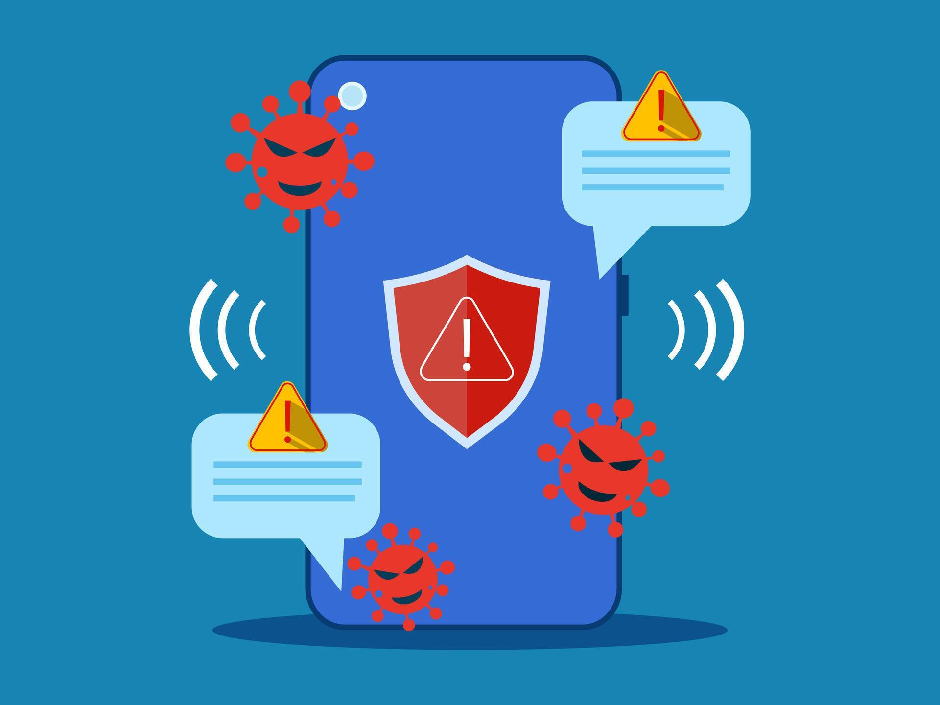 Warning of cyber security threats 37765933 Vector Art at Vecteezy Warning of cyber security threats 37765933 Vector Art at Vecteezy