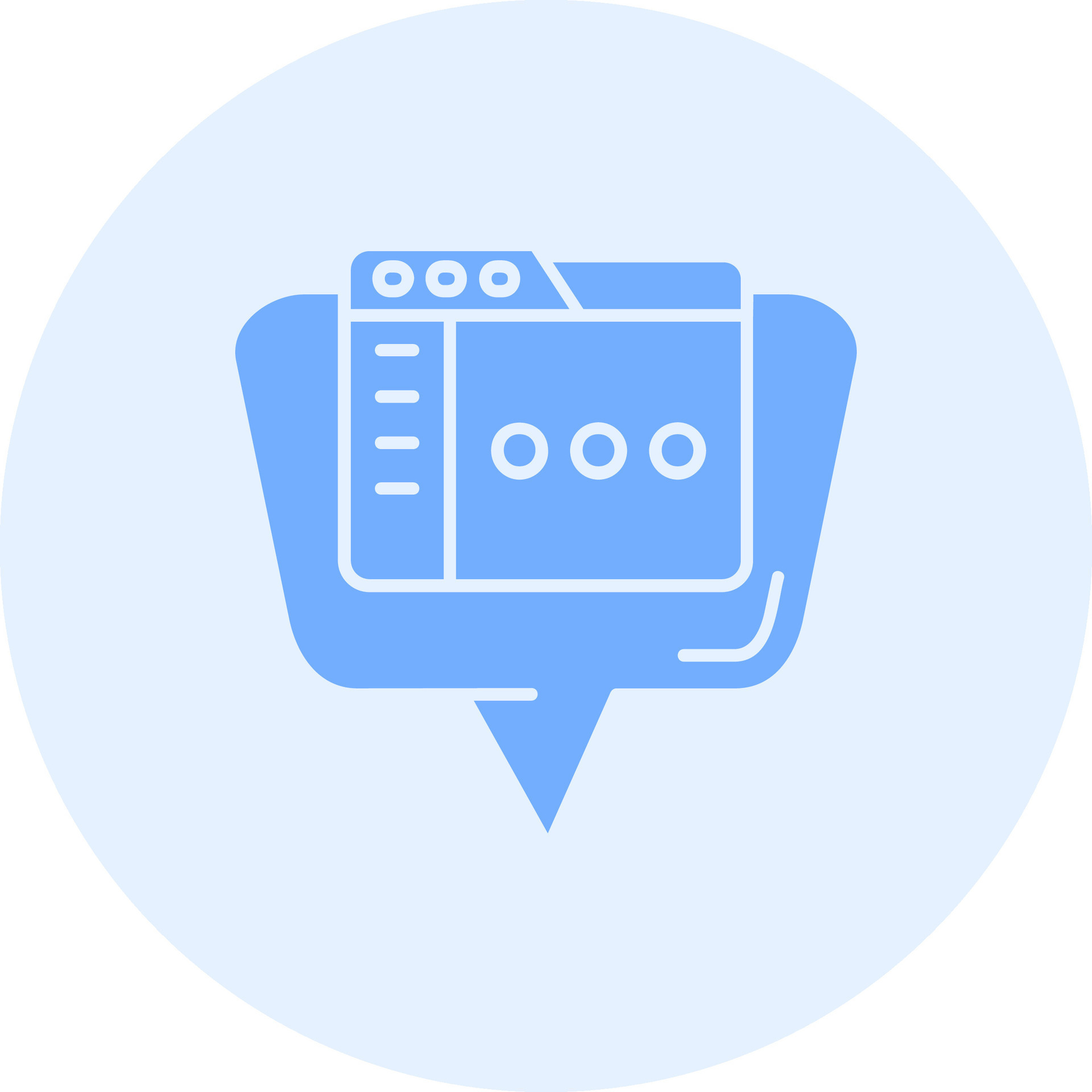 Browser Solid duo tune Icon 37774607 Vector Art at Vecteezy