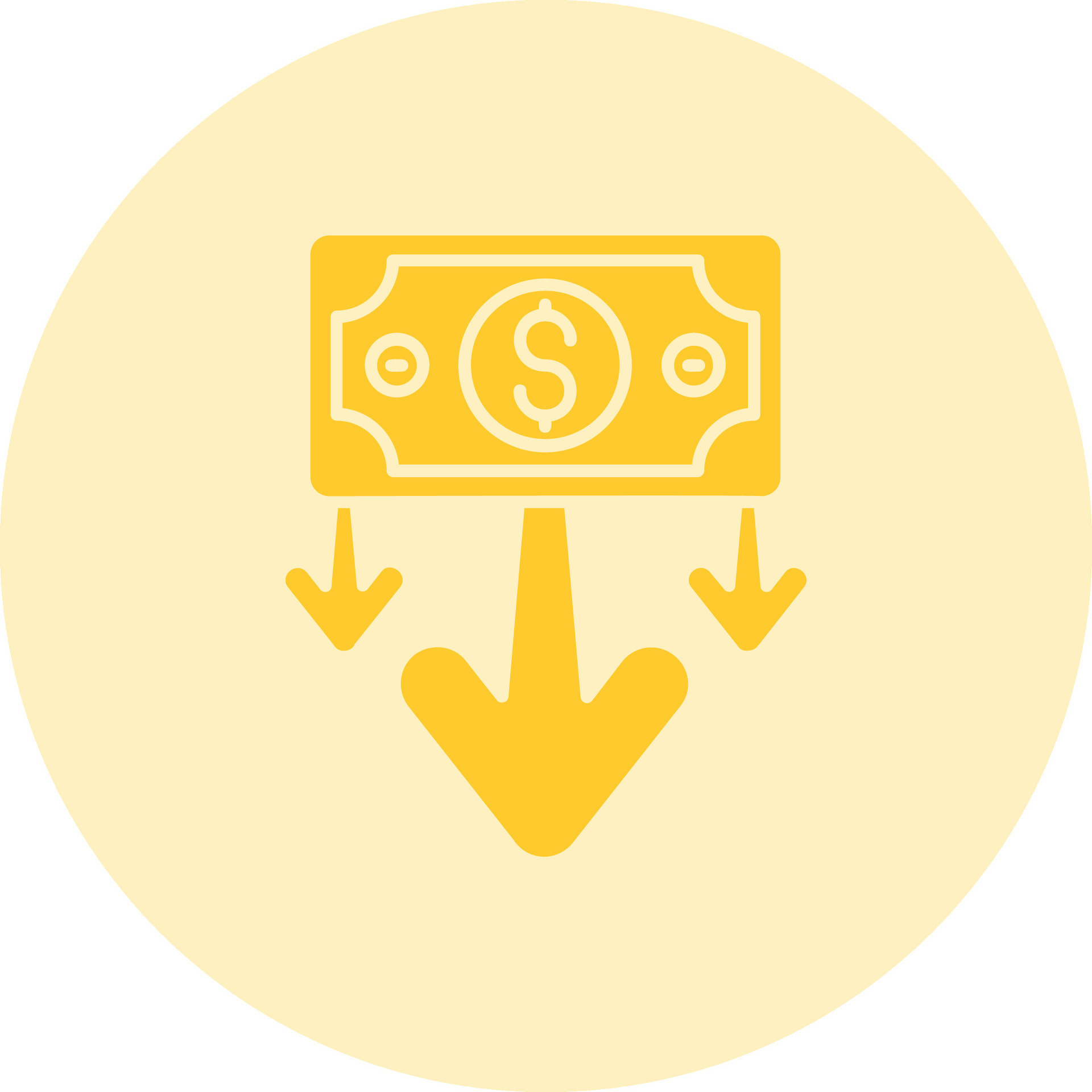 Decrease Solid duo tune Icon 37775026 Vector Art at Vecteezy