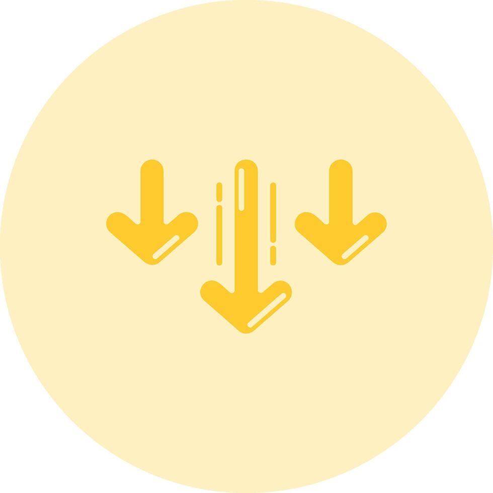 Decrease Solid duo tune Icon 37775143 Vector Art at Vecteezy