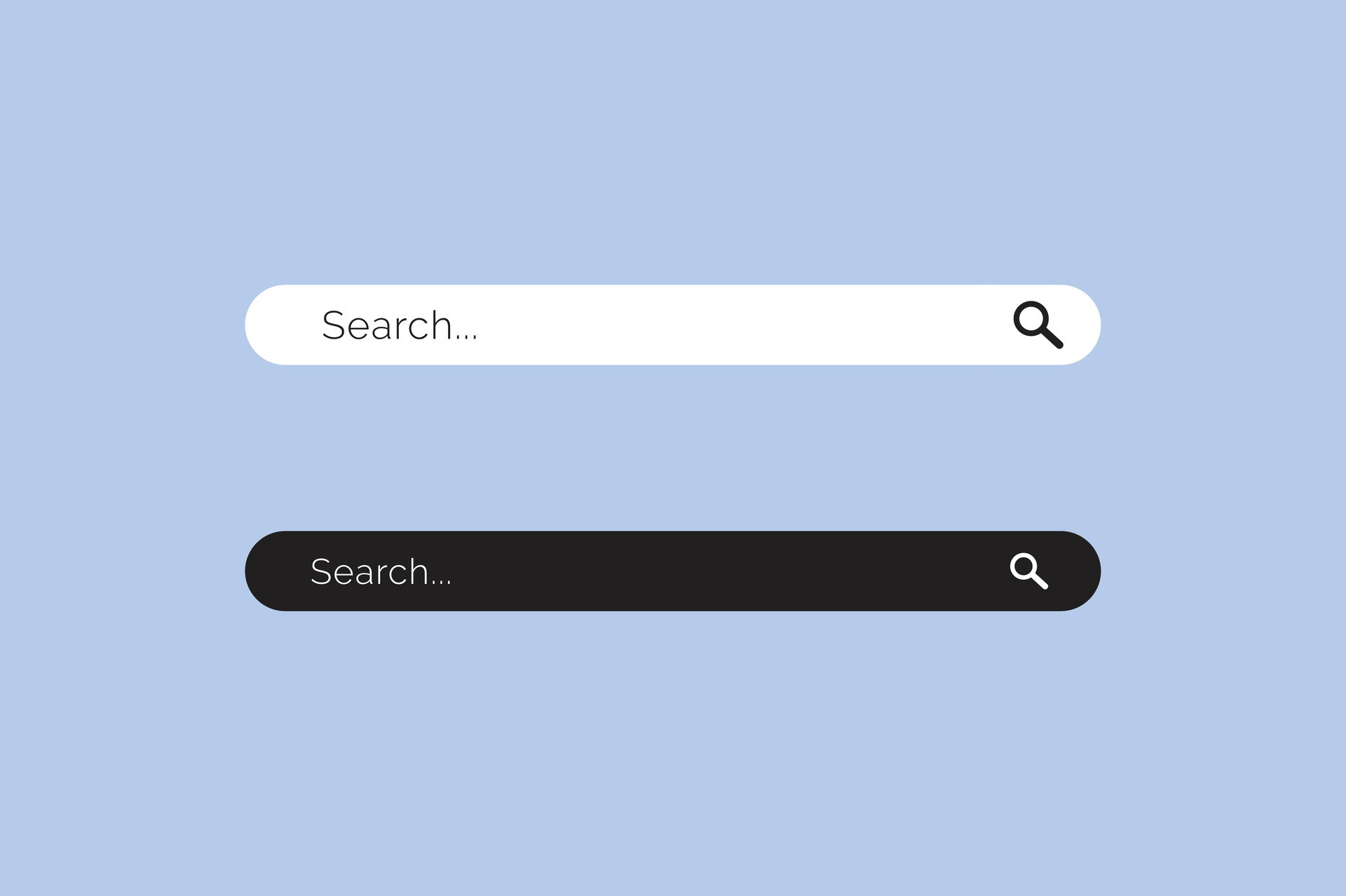 Search Bar for ui, design and web site. website interface element with ...