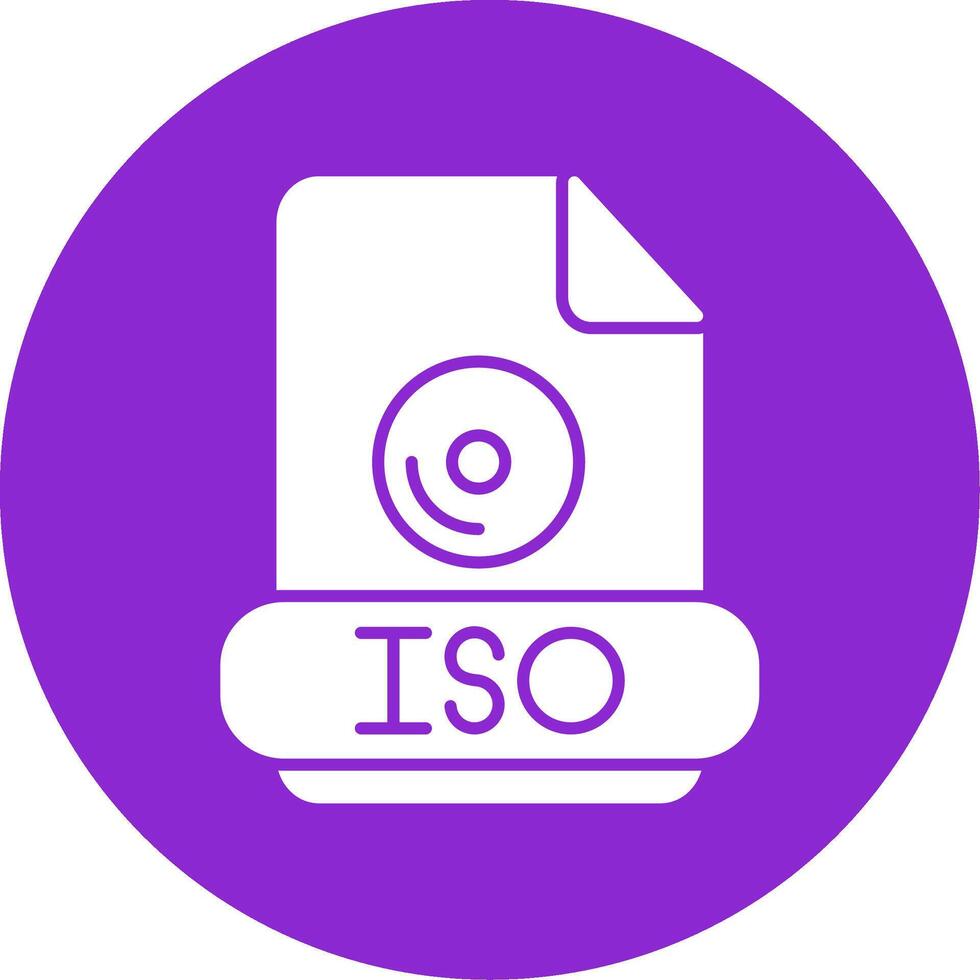 Iso Glyph Circle Icon 37785627 Vector Art at Vecteezy