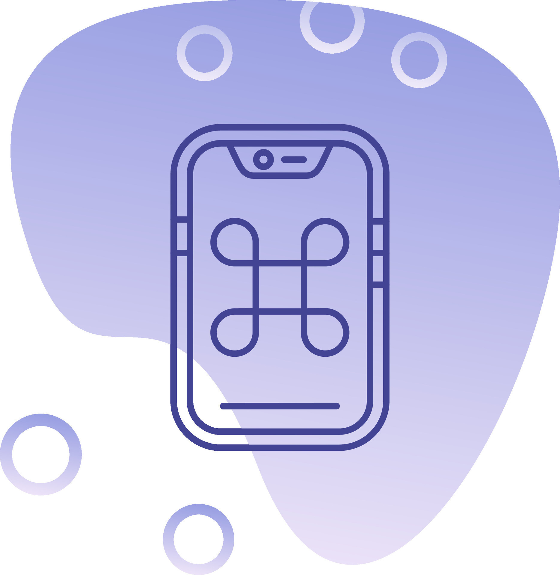 Command Gradient Bubble Icon 37791523 Vector Art at Vecteezy