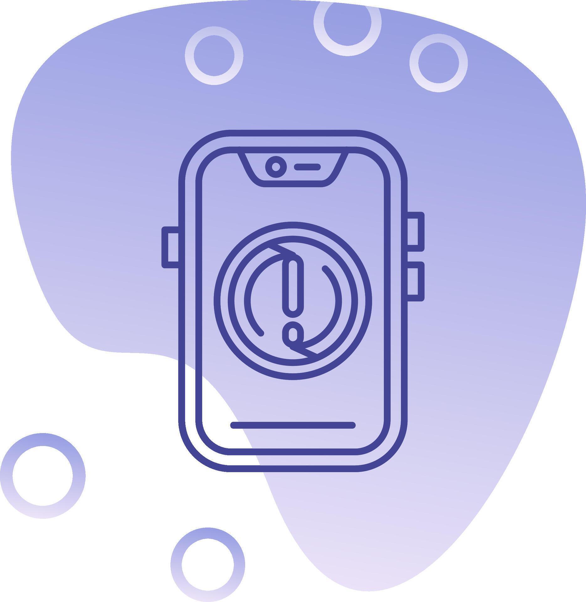 Error Gradient Bubble Icon 37791576 Vector Art at Vecteezy