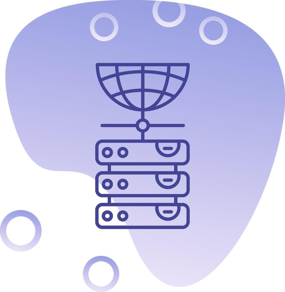 Database Gradient Bubble Icon 37791626 Vector Art at Vecteezy