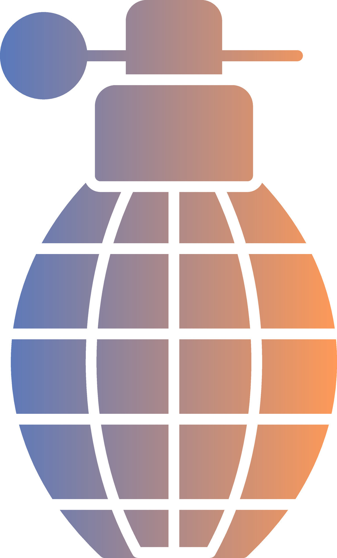 Grenade Gradient Icon 37793680 Vector Art at Vecteezy