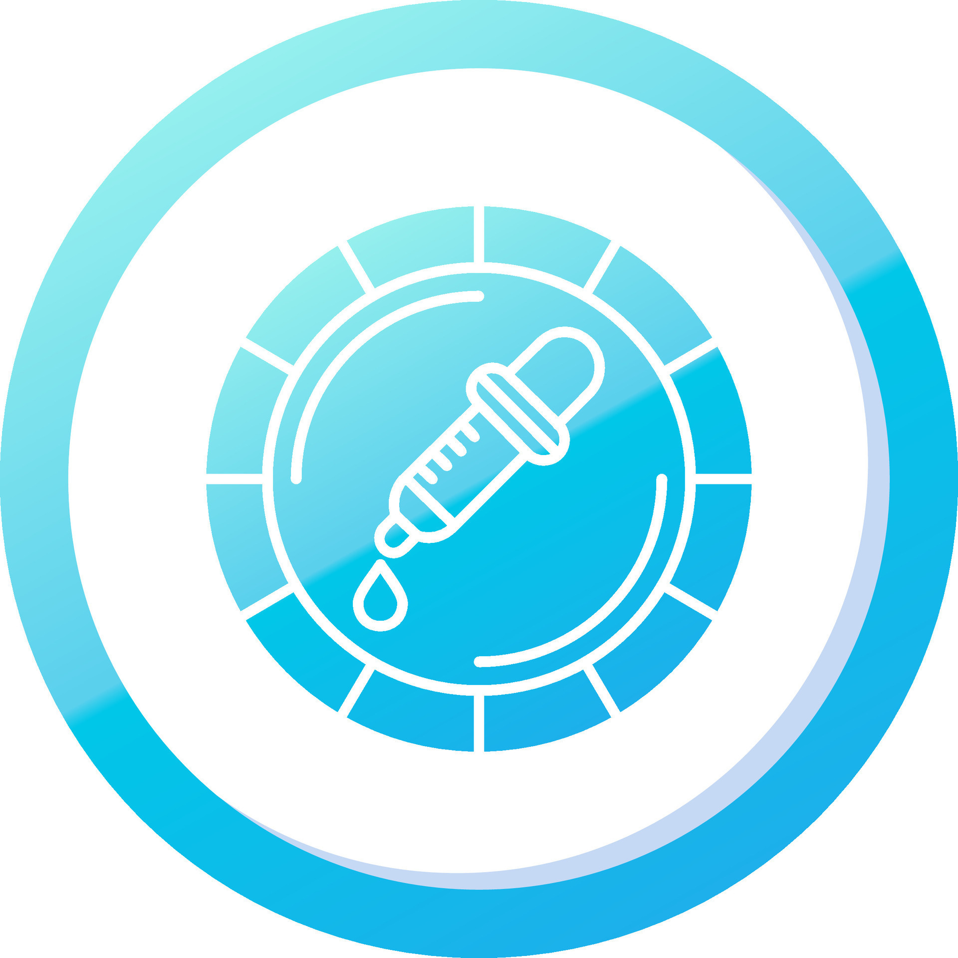 Color picker Solid Blue Gradient Icon 37793688 Vector Art at Vecteezy
