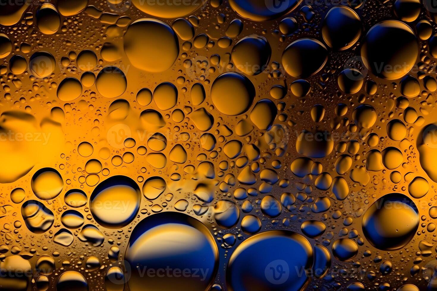 AI generated seamless yellow texture and full-frame background of water ...