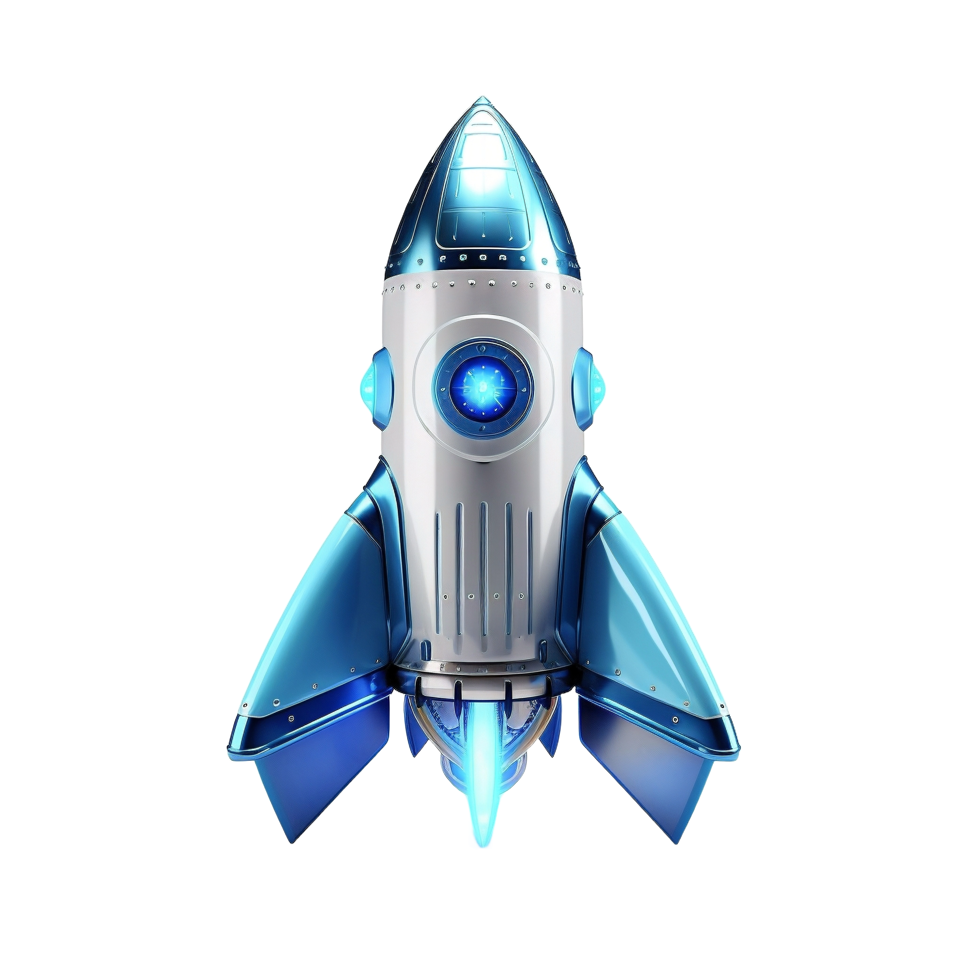 AI generated rocket ship on transparent background 37796390 PNG