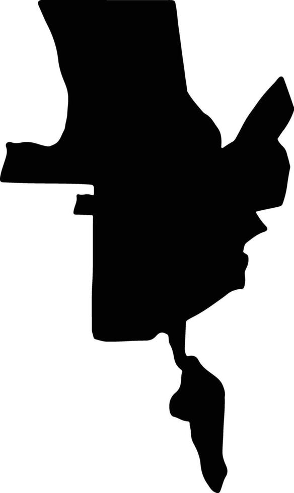 Davao Del Norte Philippines Silhouette Map 37800287 Vector Art At Vecteezy