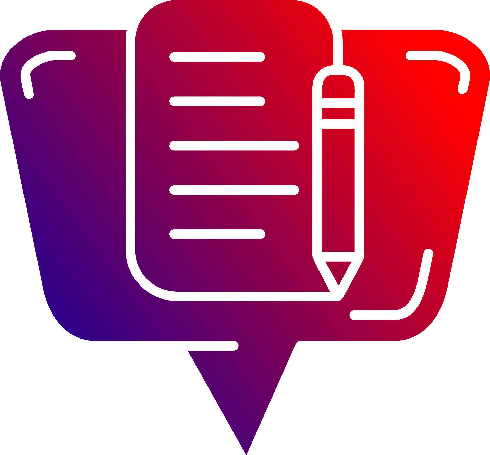 Edit Solid Gradient Icon 37808214 Vector Art at Vecteezy