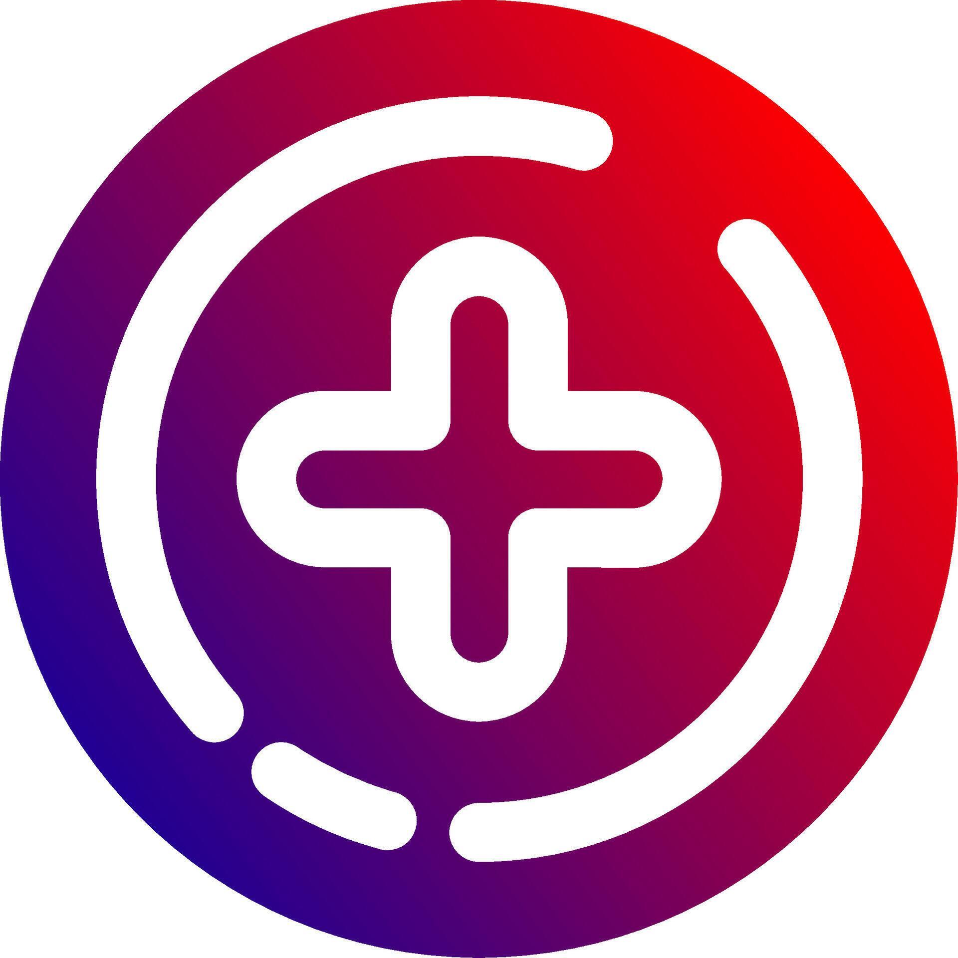 Plus sign Solid Gradient Icon 37808349 Vector Art at Vecteezy