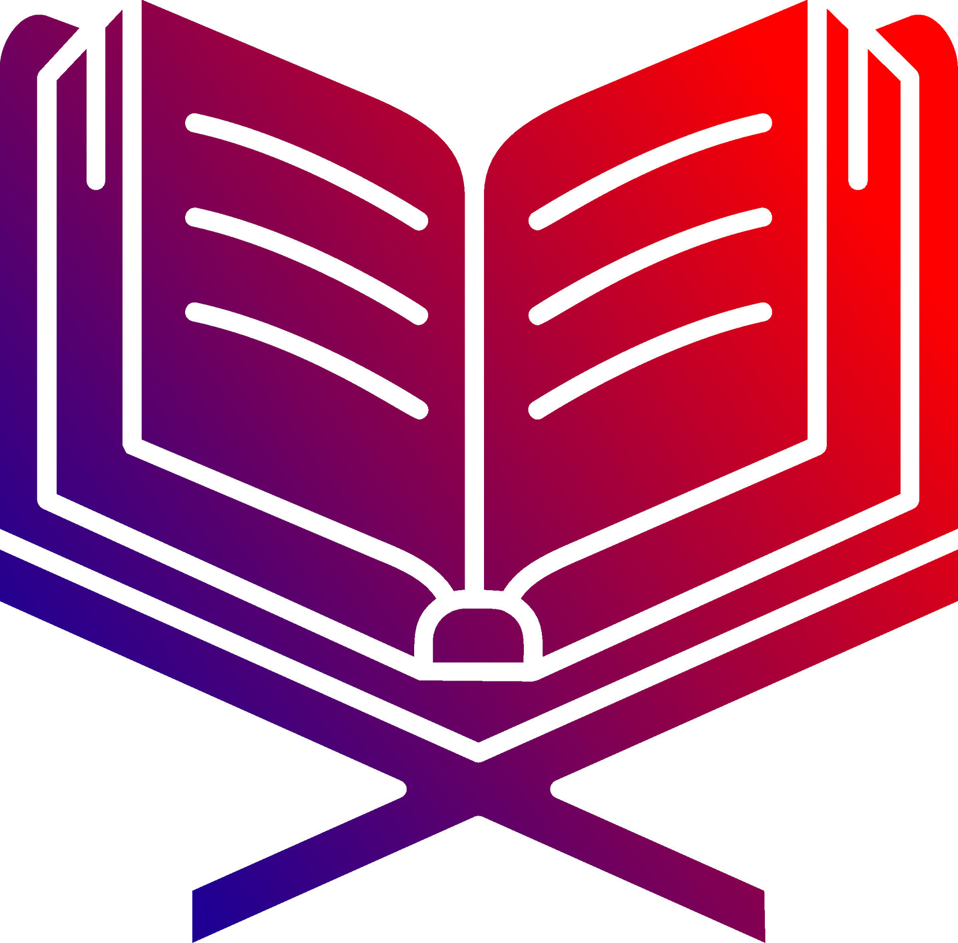 Read Solid Gradient Icon 37808363 Vector Art at Vecteezy