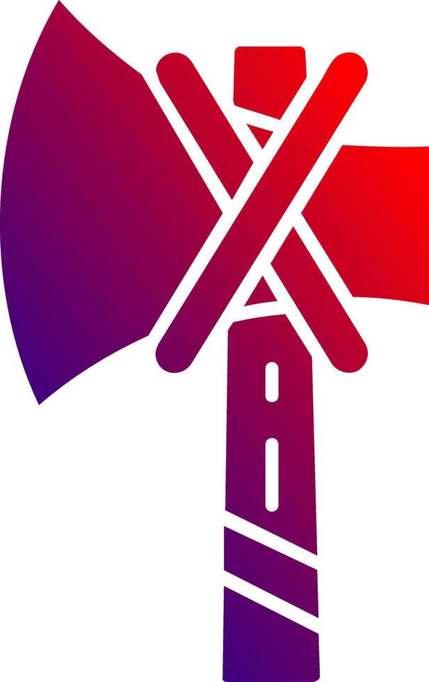 Axe Solid Gradient Icon 37808471 Vector Art at Vecteezy