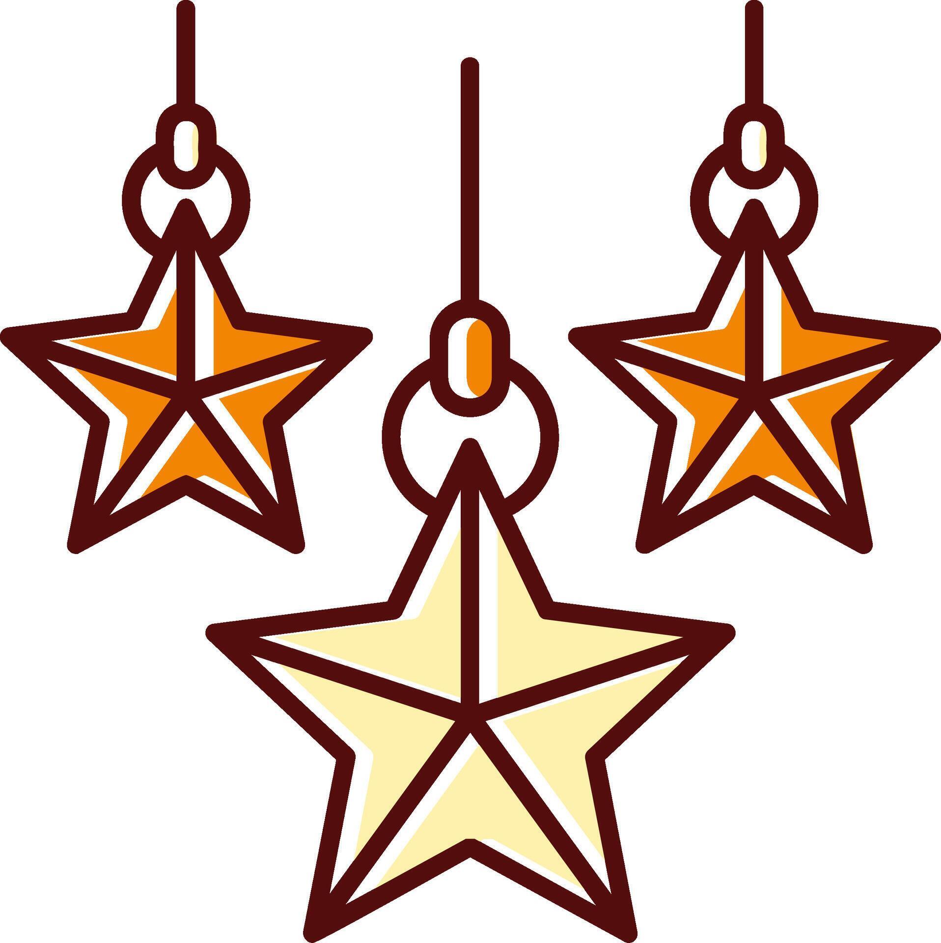 Christmas star filled Sliped Retro Icon 37808851 Vector Art at Vecteezy
