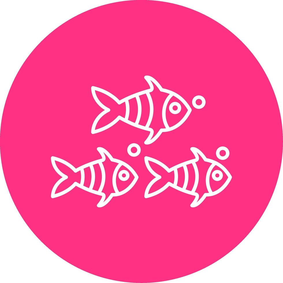 Fish Line Multicircle Icon 37810697 Vector Art at Vecteezy