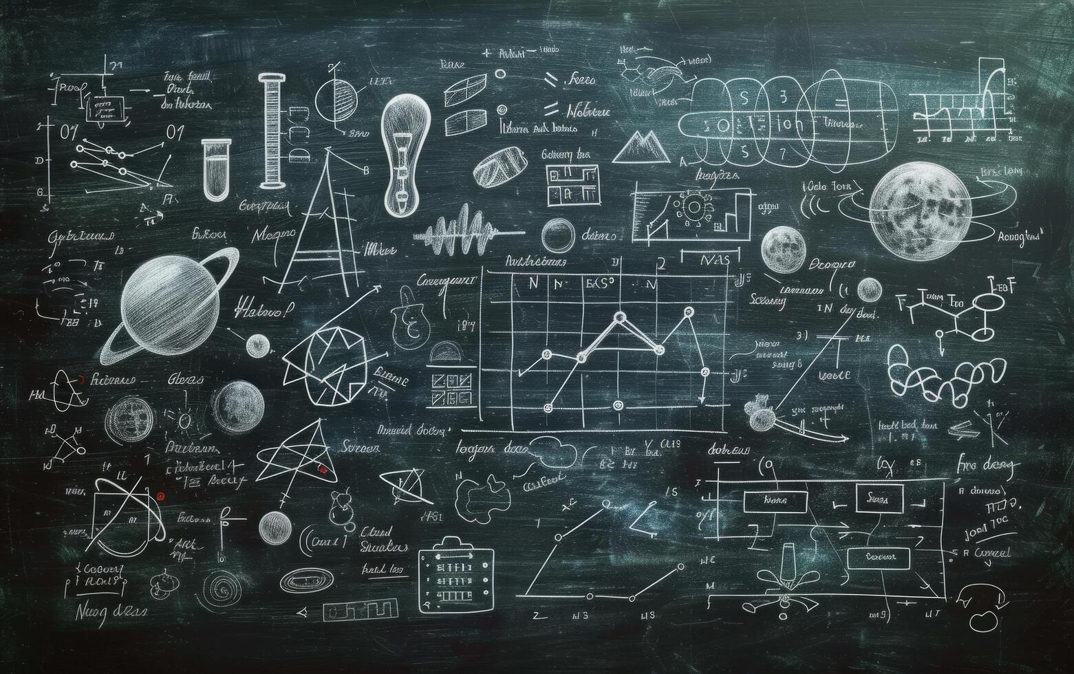 AI generated Chalkboard with Mathematical Concepts 37812713 Stock Photo ... AI generated Chalkboard with Mathematical Concepts 37812713 Stock Photo ...