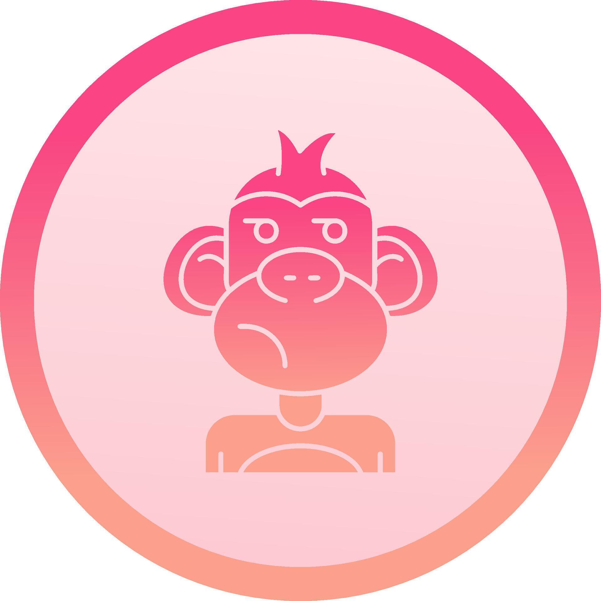 Suspicious solid circle gradeint Icon 37821122 Vector Art at Vecteezy