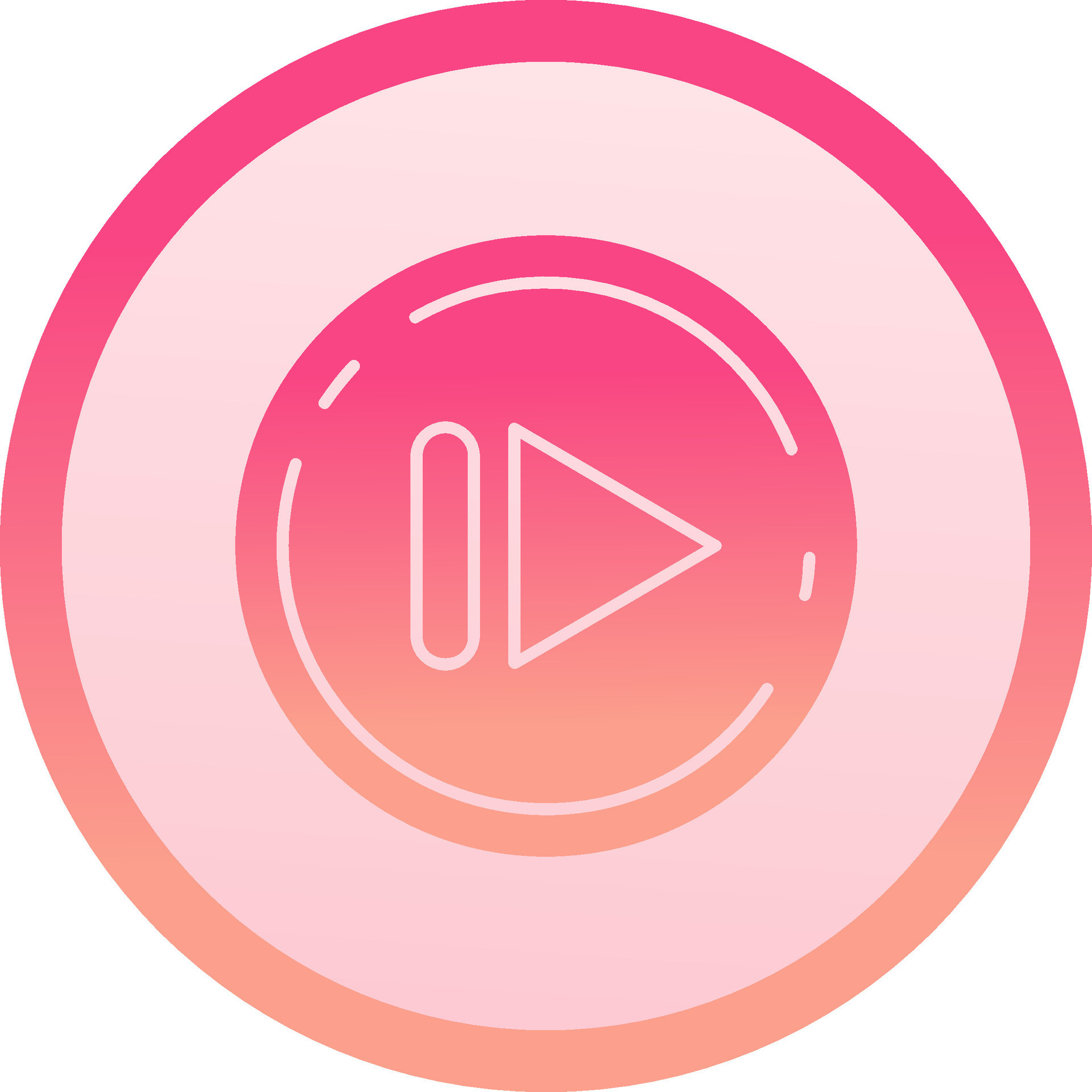 Next solid circle gradeint Icon 37821883 Vector Art at Vecteezy