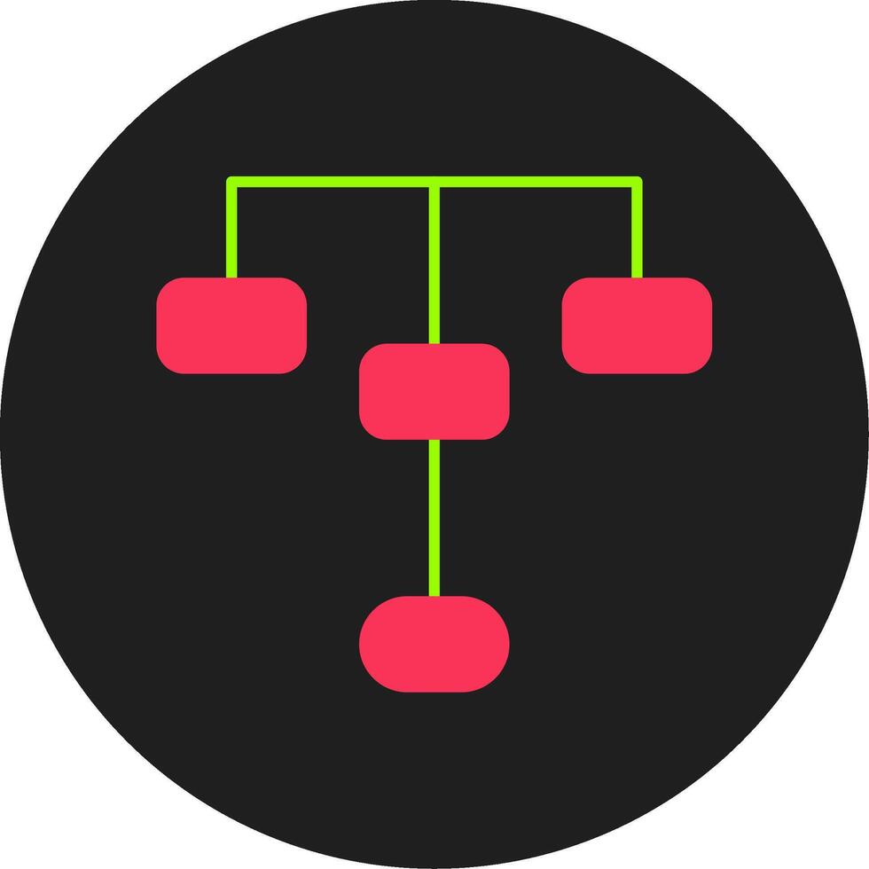 Hierarchical Structure Glyph Circle Icon 37822087 Vector Art at Vecteezy
