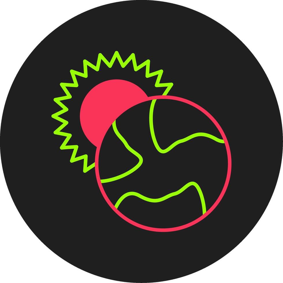 Eclipse Glyph Circle Icon 37823228 Vector Art at Vecteezy