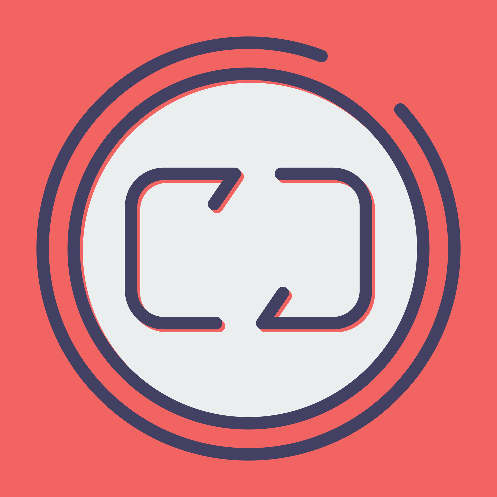 Repeat Icon Vector Icon 37823591 Vector Art at Vecteezy