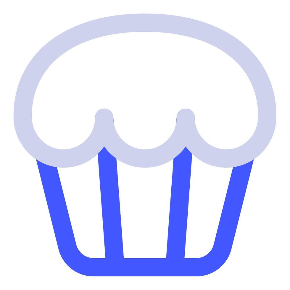 Cupcake Icon Food and Beverages for Web, app, uiux, infographic, etc ...