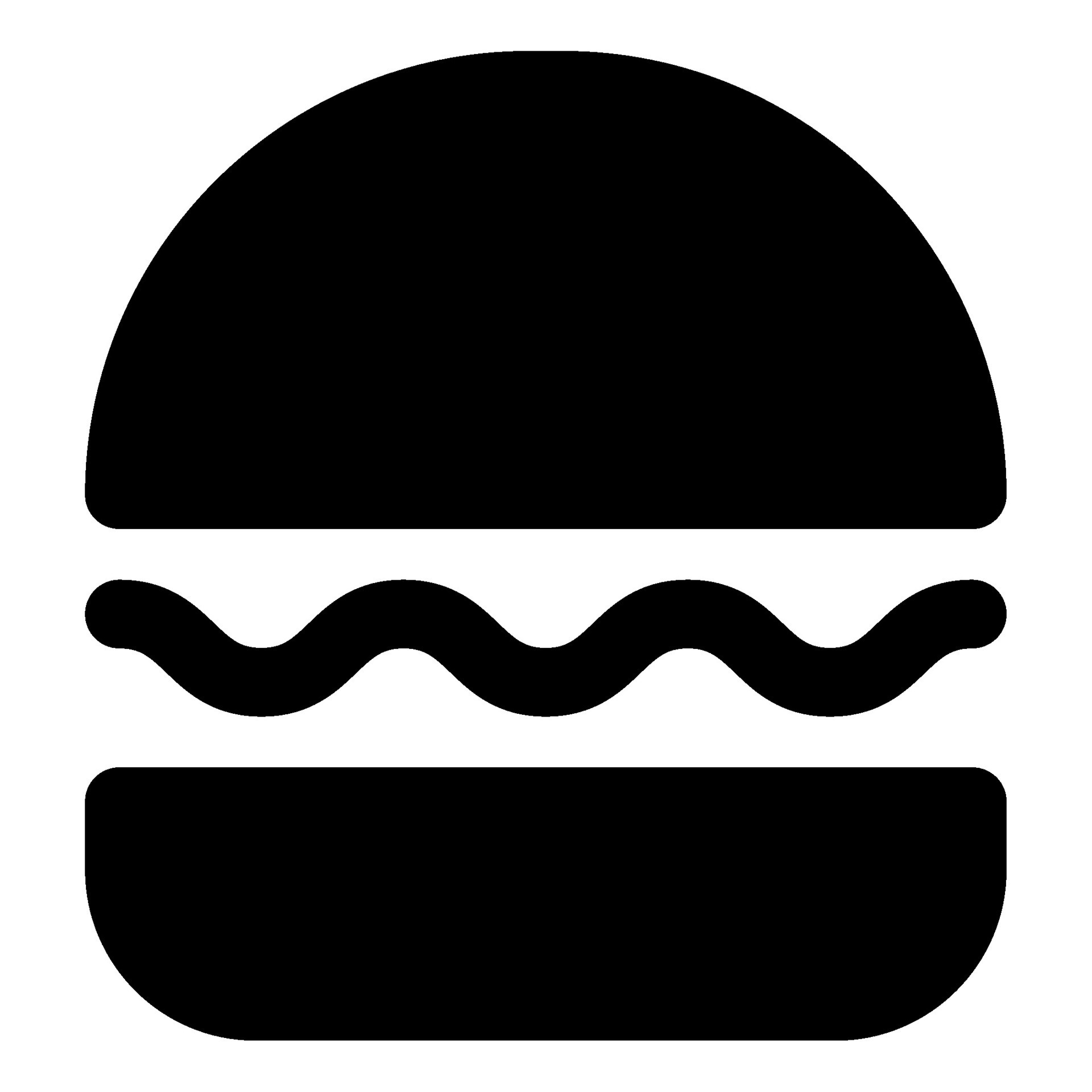 Burger Icon Food and Beverages for Web, app, uiux, infographic, etc ...