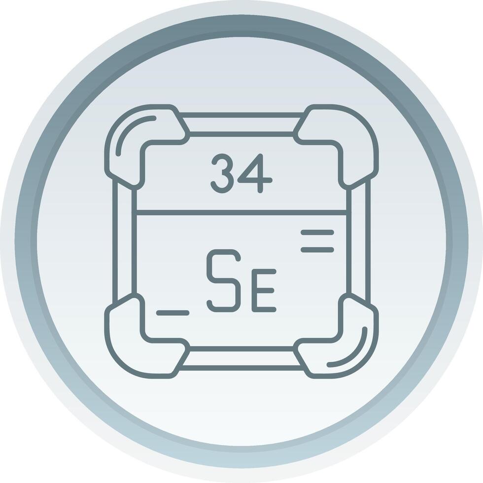 Selenium Linear Button Icon 37836667 Vector Art at Vecteezy