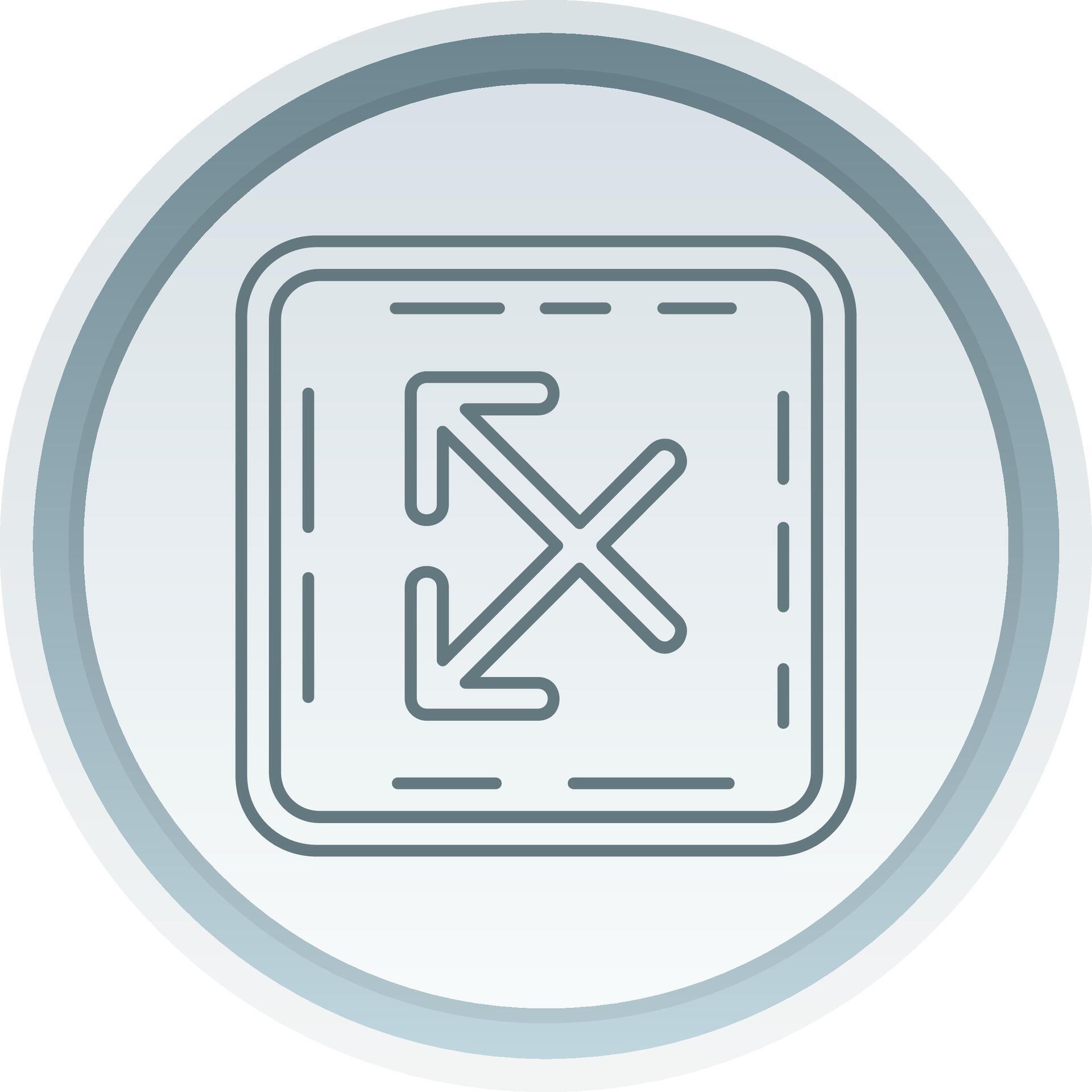 Intersect Linear Button Icon 37838007 Vector Art at Vecteezy