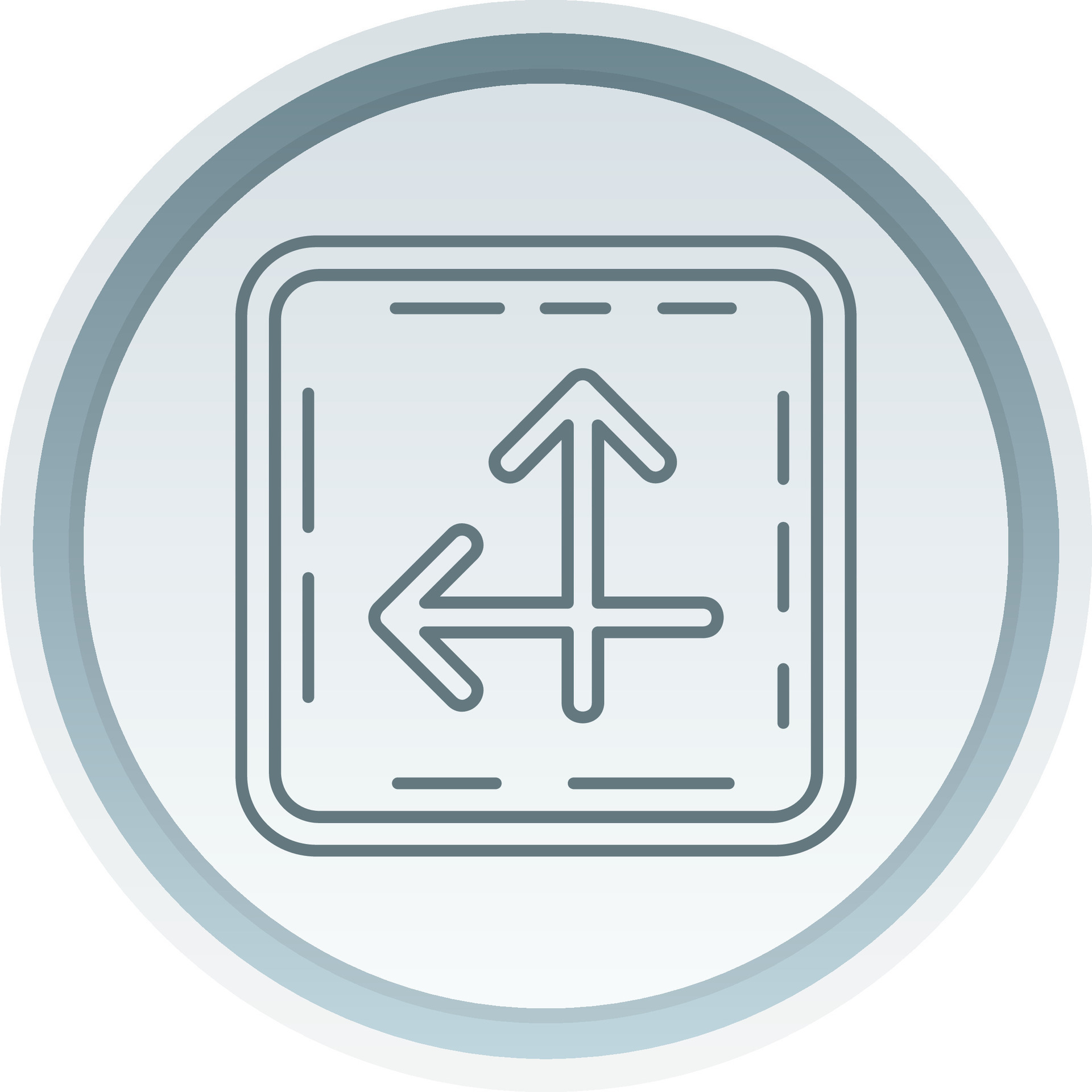 Intersect Linear Button Icon 37838021 Vector Art at Vecteezy