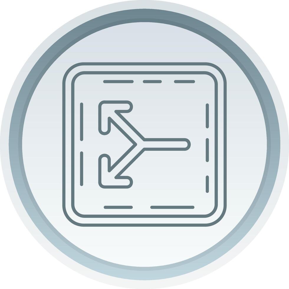 Split Linear Button Icon 37838045 Vector Art at Vecteezy