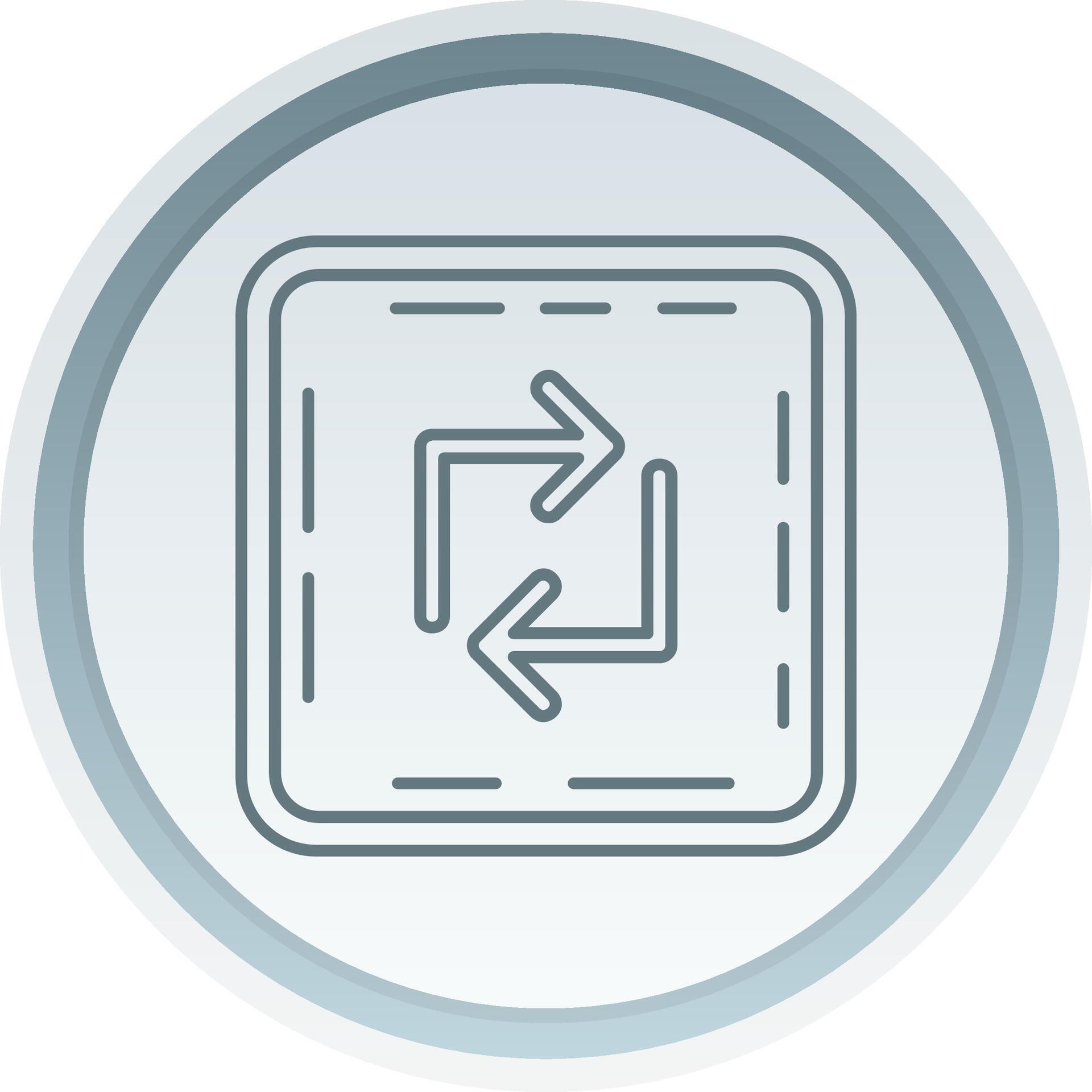 Loop Linear Button Icon 37838128 Vector Art at Vecteezy