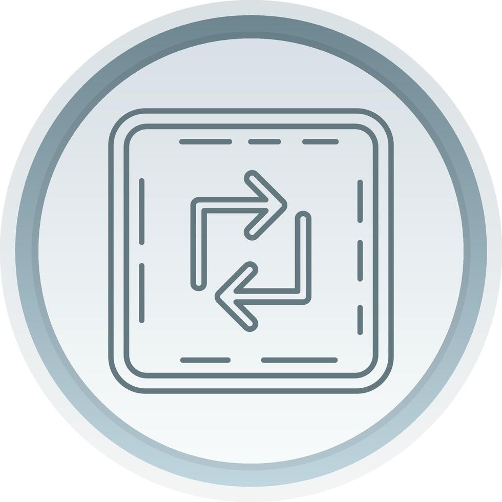 Loop Linear Button Icon 37838128 Vector Art at Vecteezy