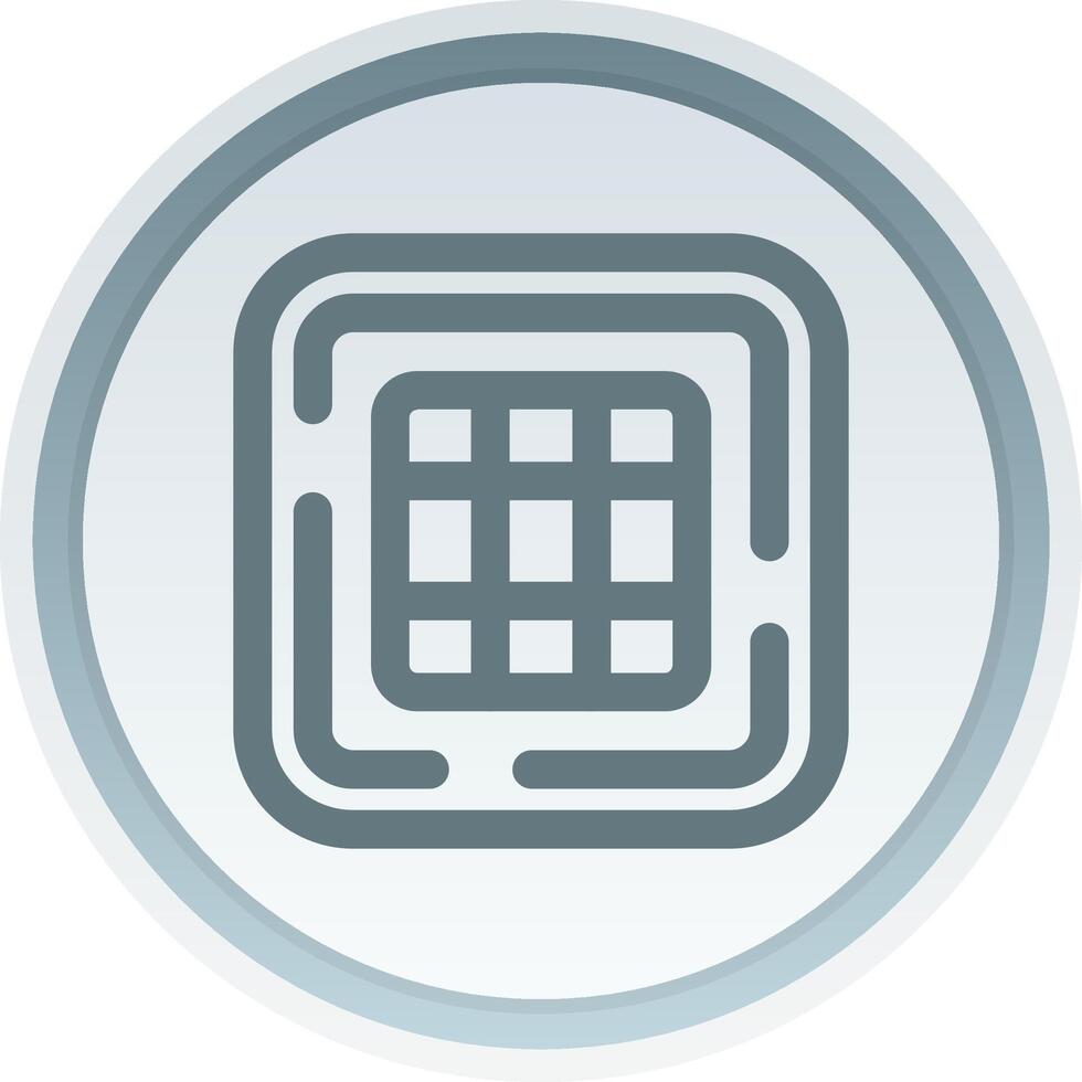 Grid lines Linear Button Icon 37838459 Vector Art at Vecteezy