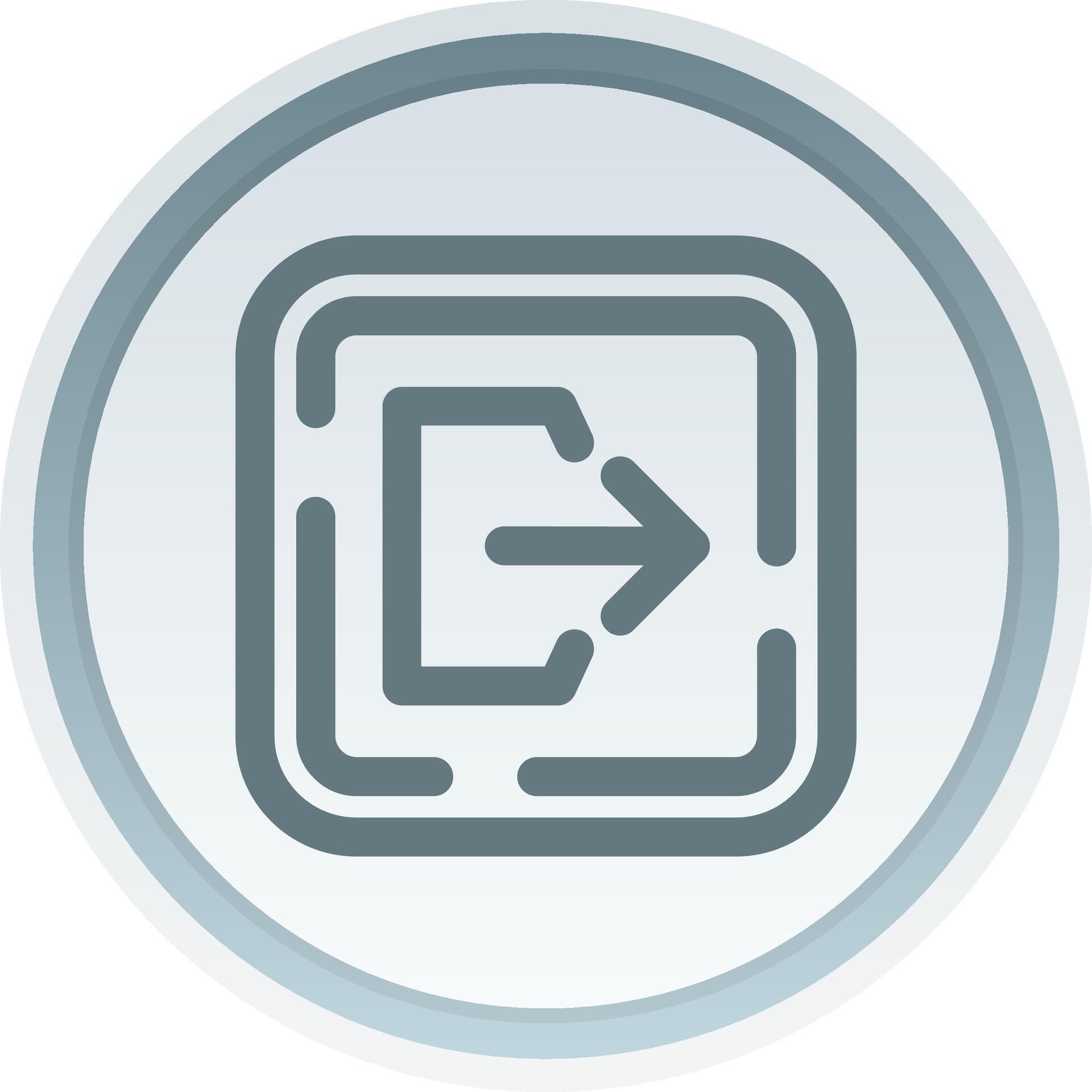 Logout Linear Button Icon 37838463 Vector Art at Vecteezy